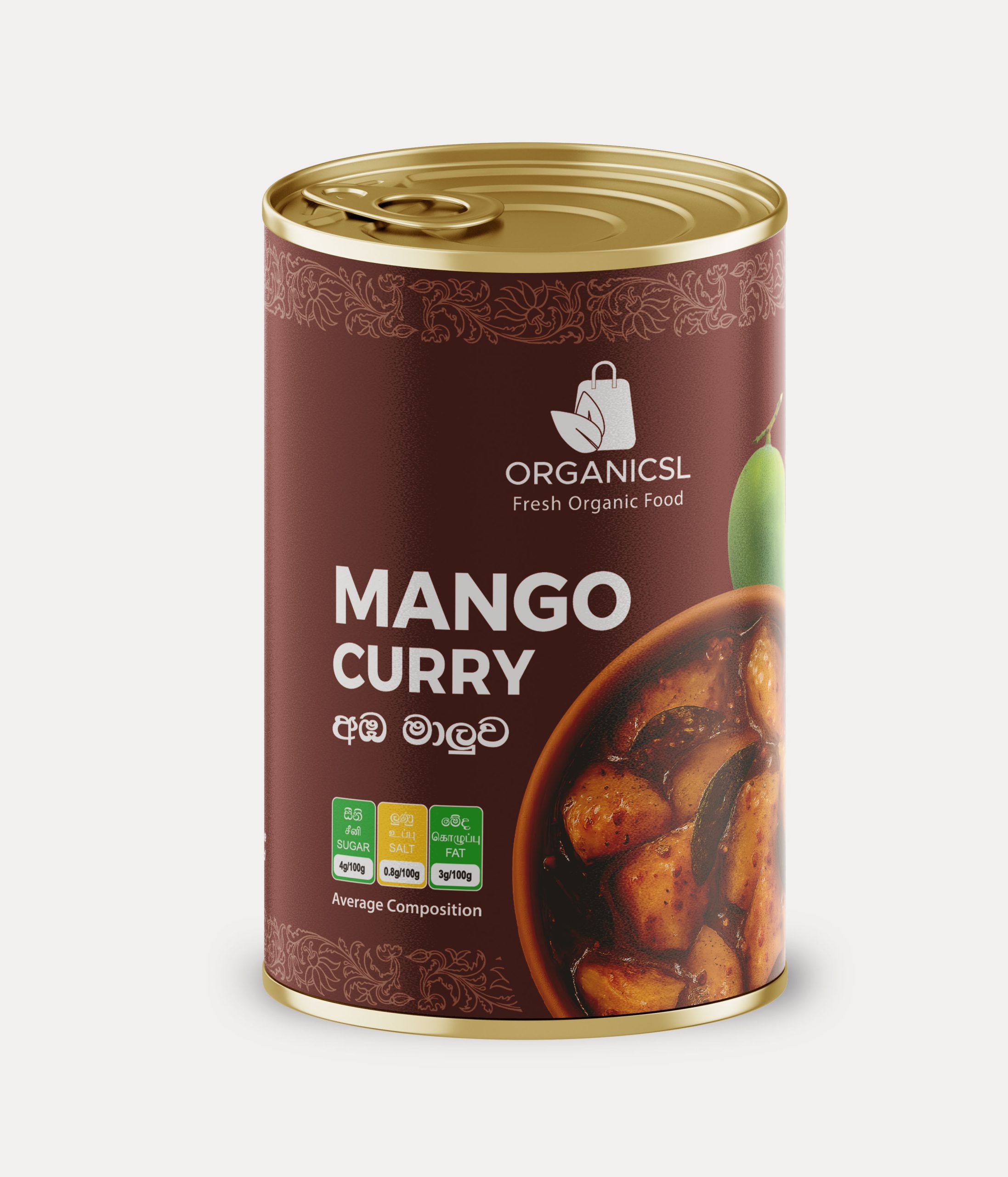 Authentic Sri Lankan Mango Curry - Ready to Eat (480g) - Organic Food Store